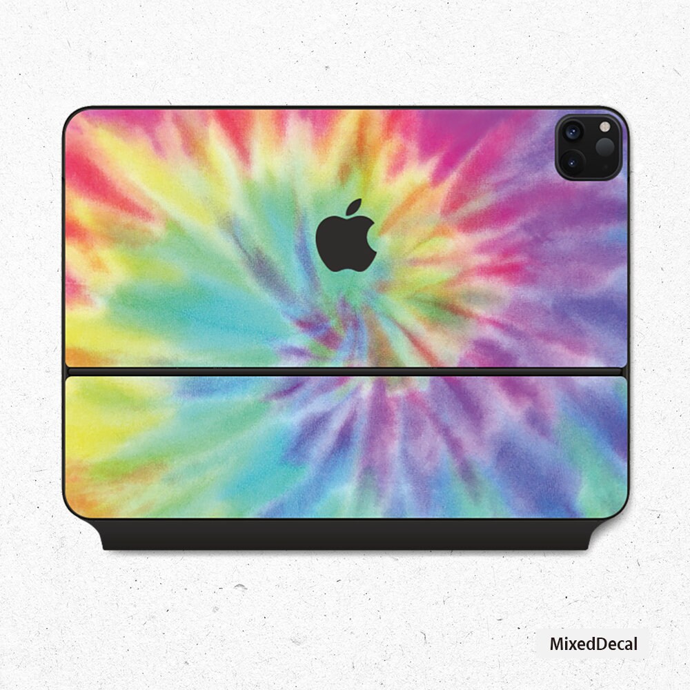 Tie dye Vinyl Skin Decal for Apple Magic Keyboard iPad Pro | Etsy