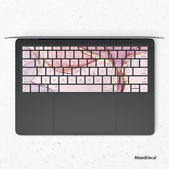 Milkshake Marbled Macbook Keyboard Stickers Keyboard Decal - Etsy