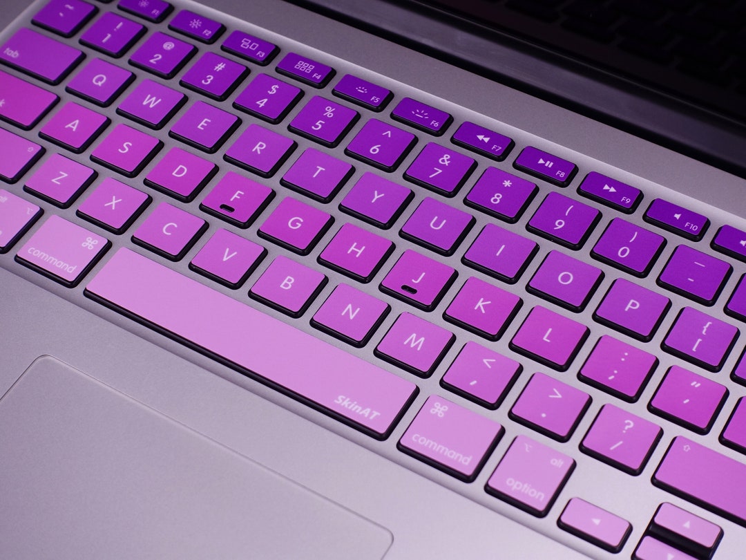 Changing Purple Keyboard Stickers Laptop Keyboard Cover Vinyl - Etsy