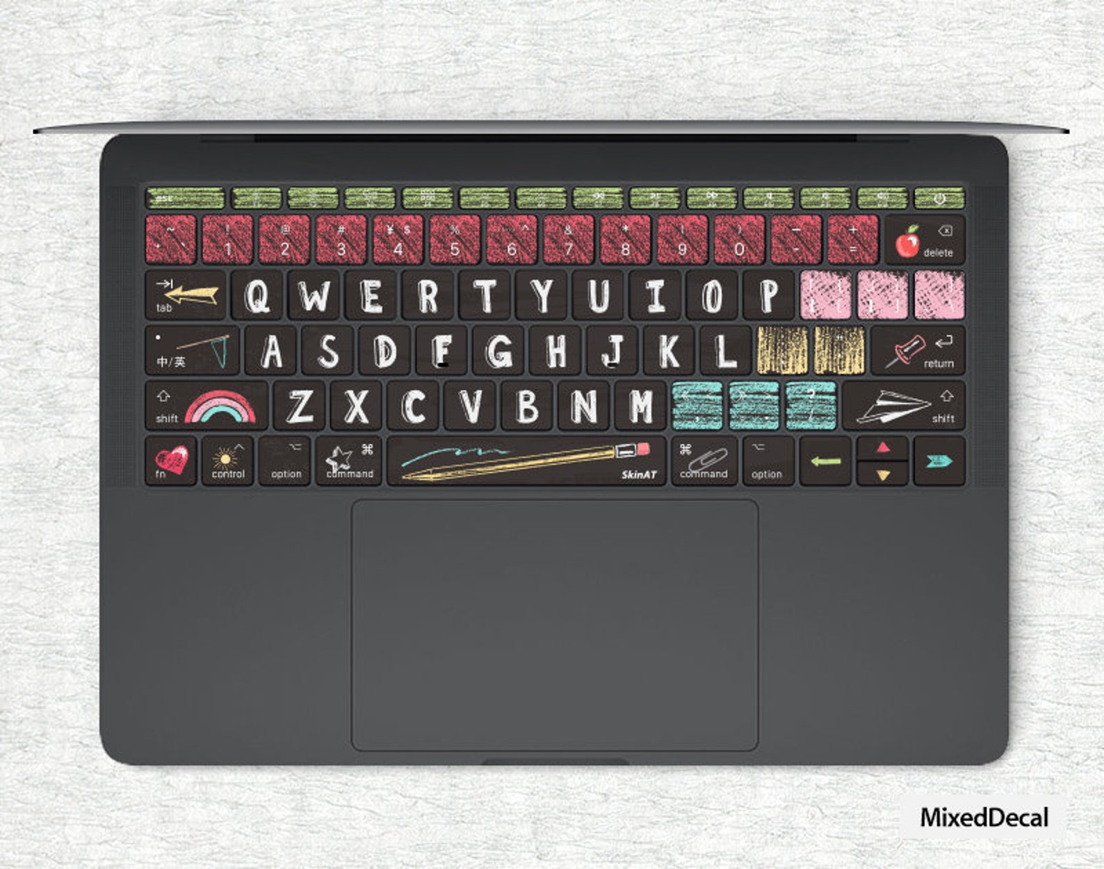 Remember MacBook Keyboard Stickers Apple Decal MacBook Pro 13 Avery ...