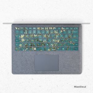 Surfacebook 2 Keyboard Stickers Individual Keys Decal Apricot Flower ...