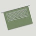 Olive Green Surface Laptop Skin - Minimal Solid Color Protective Cover ...