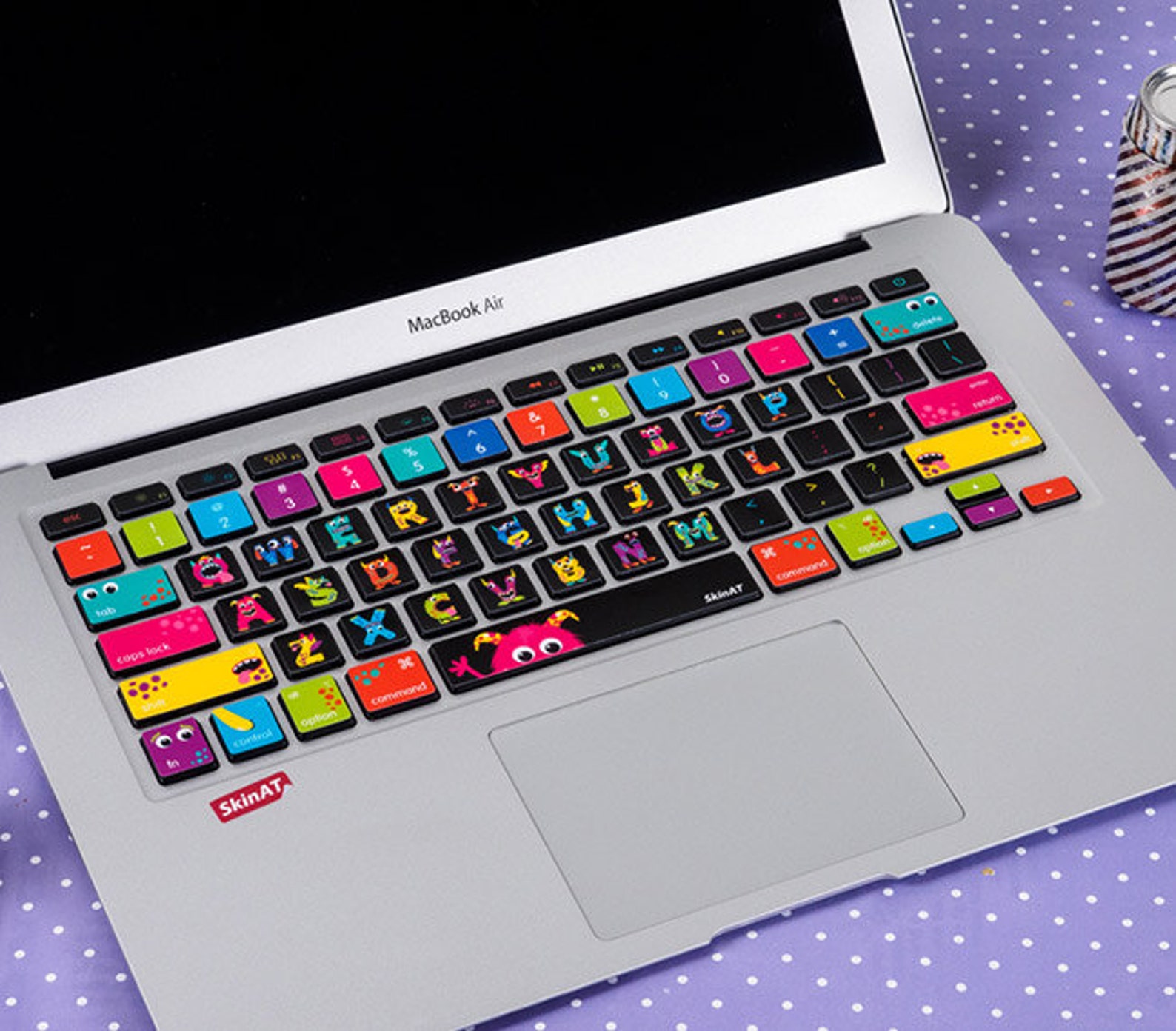 MacBook Keyboard Stickers Decal Vinyl Air Laptop Skin Monest for Mac ...