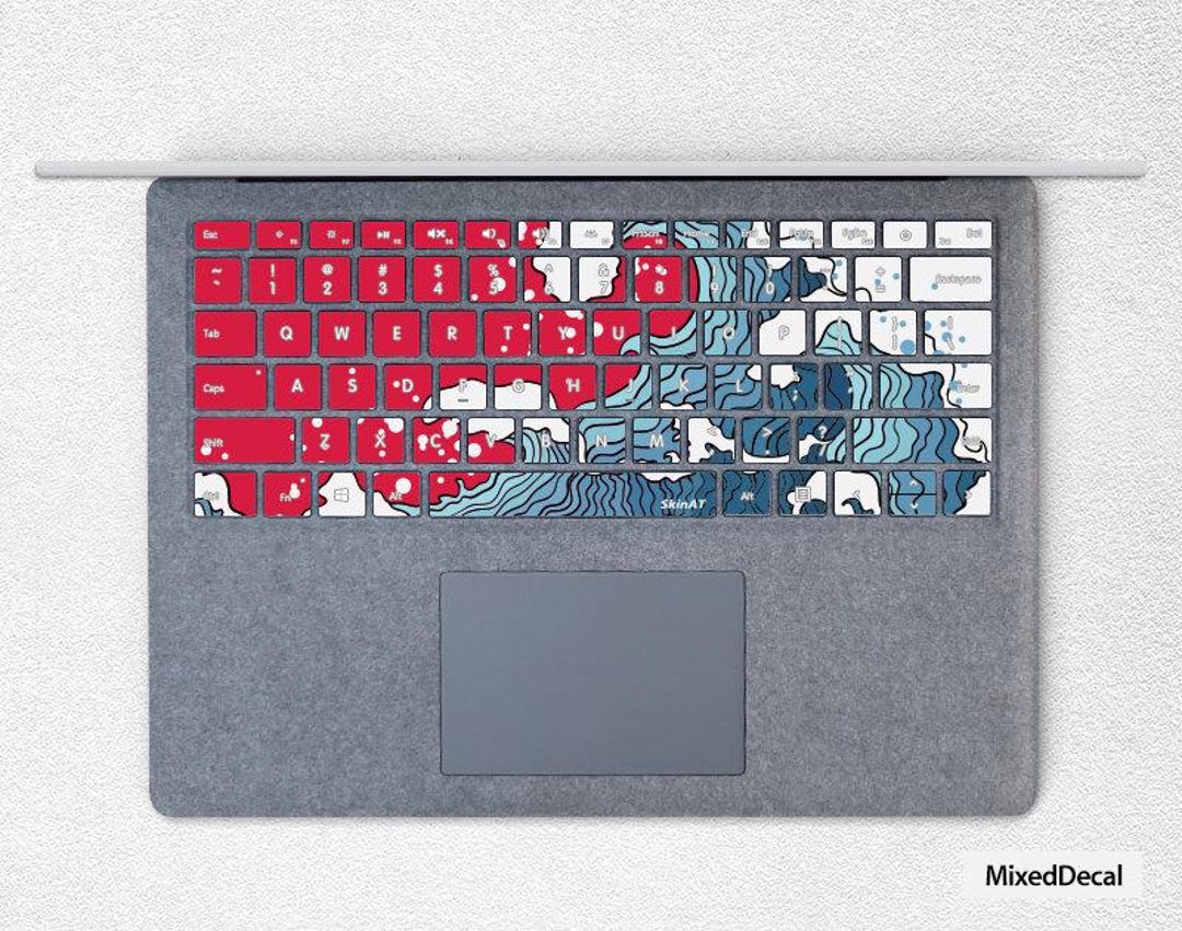 Surfacebook 2 Keyboard Stickers Individual Keys Decal Surface Laptop ...