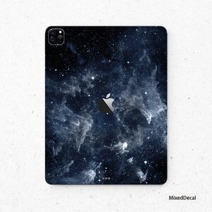 Black Universe Moon iPad 9 Skin iPad Pro 10.5 Decal Sticker New iPad ...