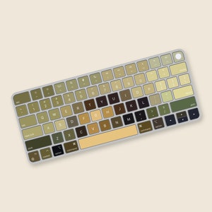 Pixelated Mona Lisa Keyboard Sticker for Magic Keyboard With Touch ID ...
