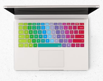 Black Stars Surface Book Individual Keys Stickers Surface Pro Keyboard ...