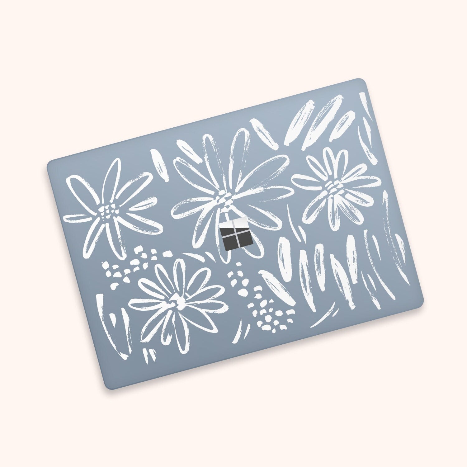 Flowers Clear Microsoft Surface Book Sticker Surface Laptop Skin ...