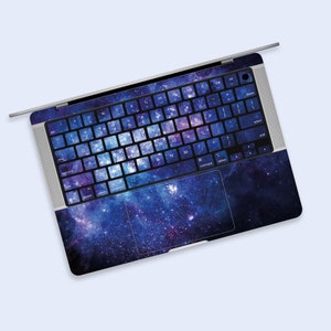 Galactic Charm MacBook Skin | Starry Night MacBook Pro Decal | Night ...