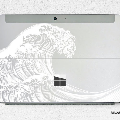 Clear Surface Go Top Cover Transparent Great Wave Full Sticker - Etsy