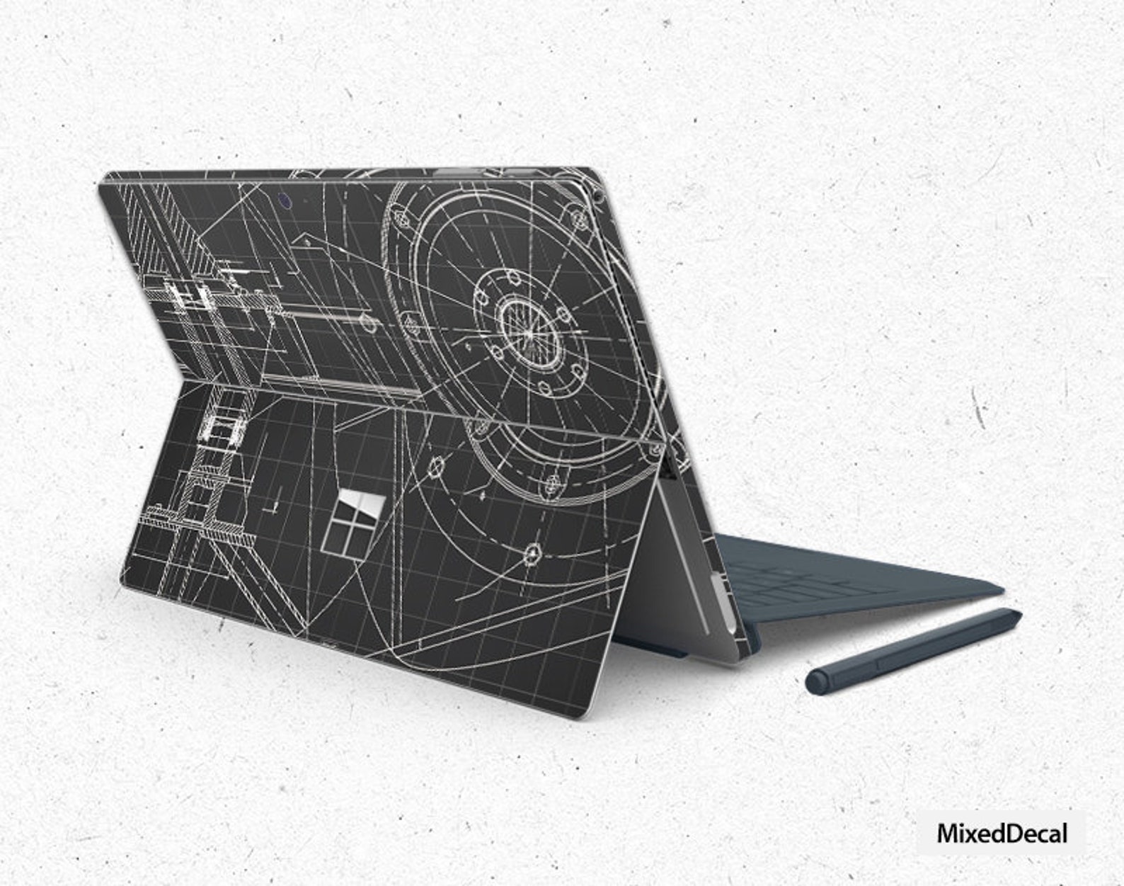 Surface Pro X Surface Pro 7 Skin New Surface Pro Sticker | Etsy