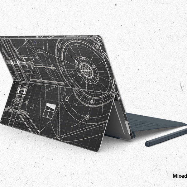 Surface Pro 4 Decal - Etsy