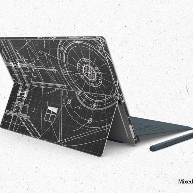 Surface Pro 4 Decal - Etsy