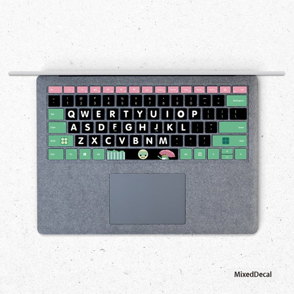 Laptop Keyboard Stickers Anime - Etsy
