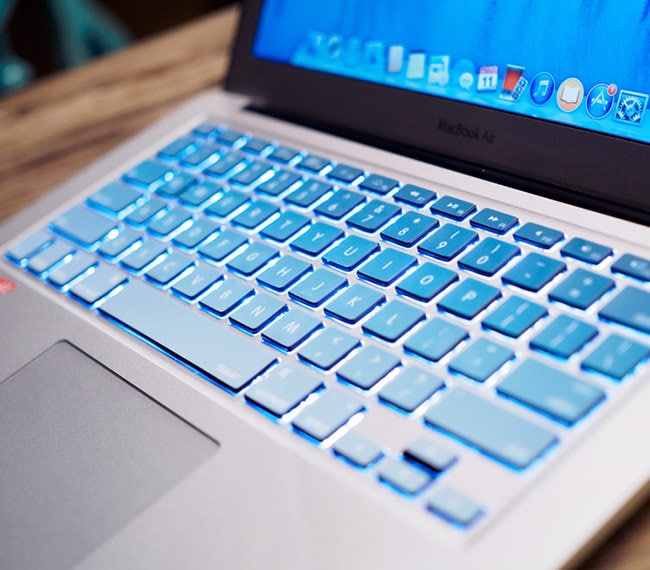 Blue MacBook keyboard keys Skin MacBook keys stickers MacBook | Etsy