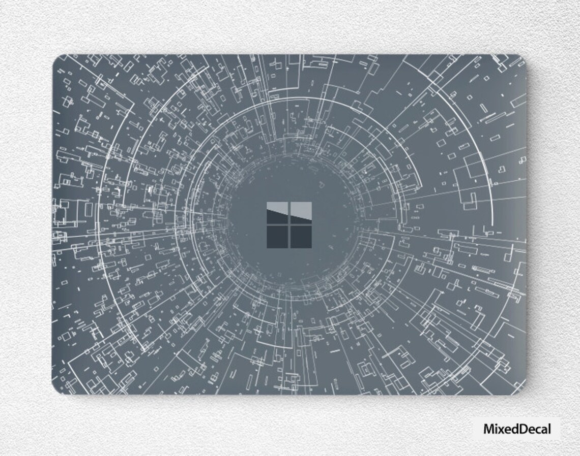 Clear Microsoft Surface Book Skin Sticker Surface Laptop Top ...