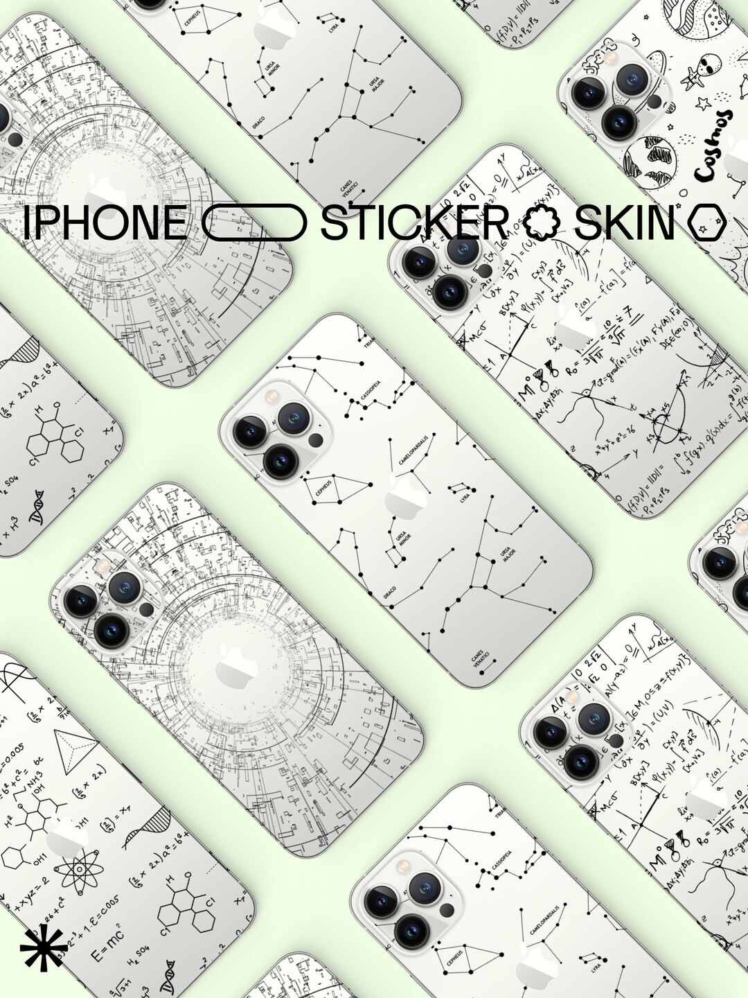 Iphone 13 Pro Iphone 12 Pro Max Iphone 12 Back Decal New - Etsy