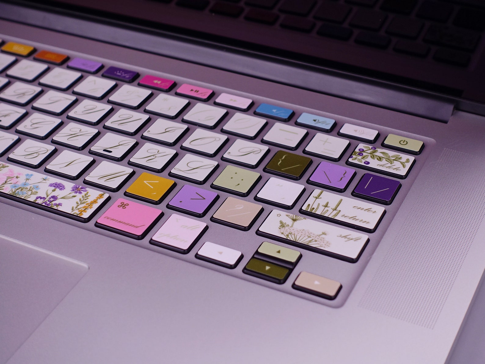 Garden Keyboard Stickers Laptop Macbook Keyboard Decal Macbook | Etsy