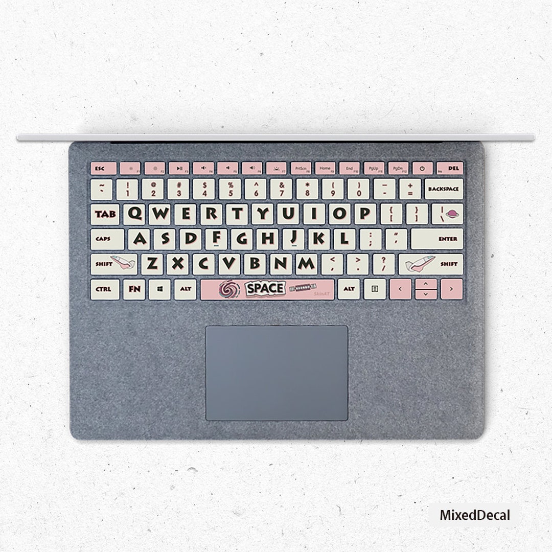 Cute Space Surface Pro Keyboard Keys Skin Surface Book Individual Keys ...