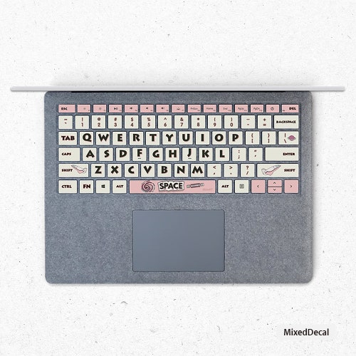 Surface Pro 7 Skin Surfacebook 2 Keyboard Stickers Individual - Etsy
