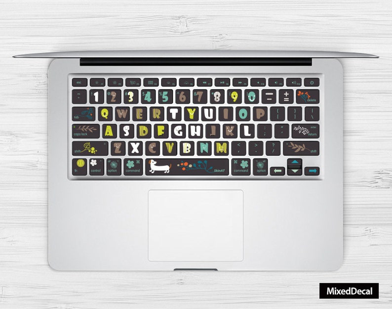 Macbook Keyboard Stickers Macbook Air Decal Macbook Pro Decal | Etsy