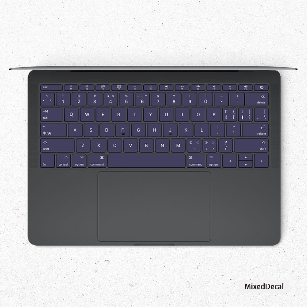 Jagger MacBook Keyboard Stickers| Keyboard Key's Individual Stickers ...