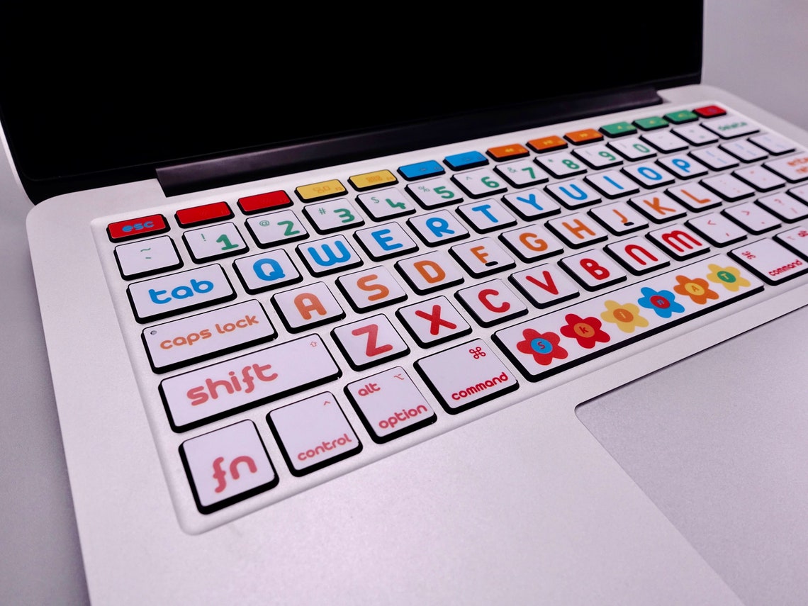 Little Flowers Keyboard Stickers Laptop Keyboard Cover Vinyl | Etsy