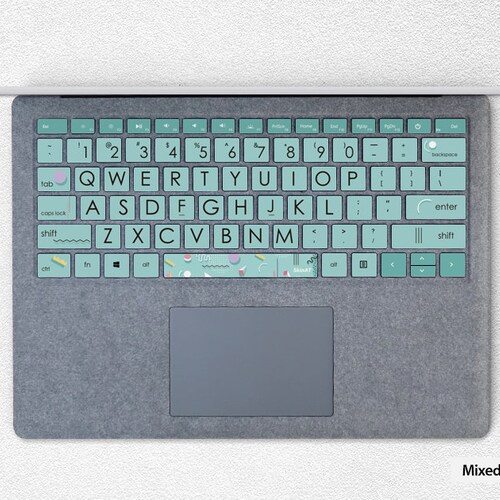 Surface Pro 7 Skin Surfacebook 2 Keyboard Stickers Individual - Etsy