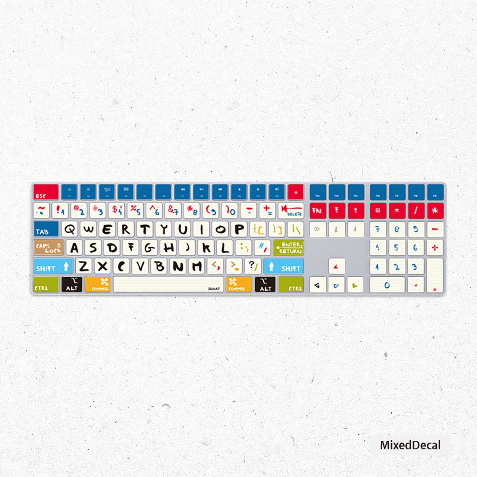 Magic Keyboard With Numeric Keypad Vinyl Stickers-wireless - Etsy