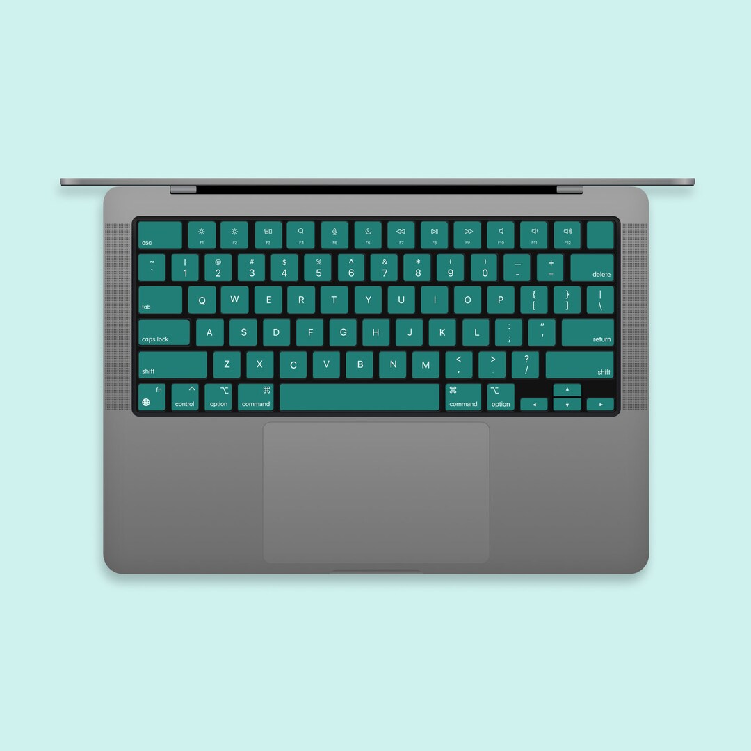 Duvall MacBook Keyboard Stickers| Keyboard Key's Individual Stickers ...
