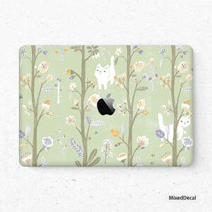 Two Cats Laptop Skin MacBook Pro Sticker Apple Mac Air Decal - Etsy