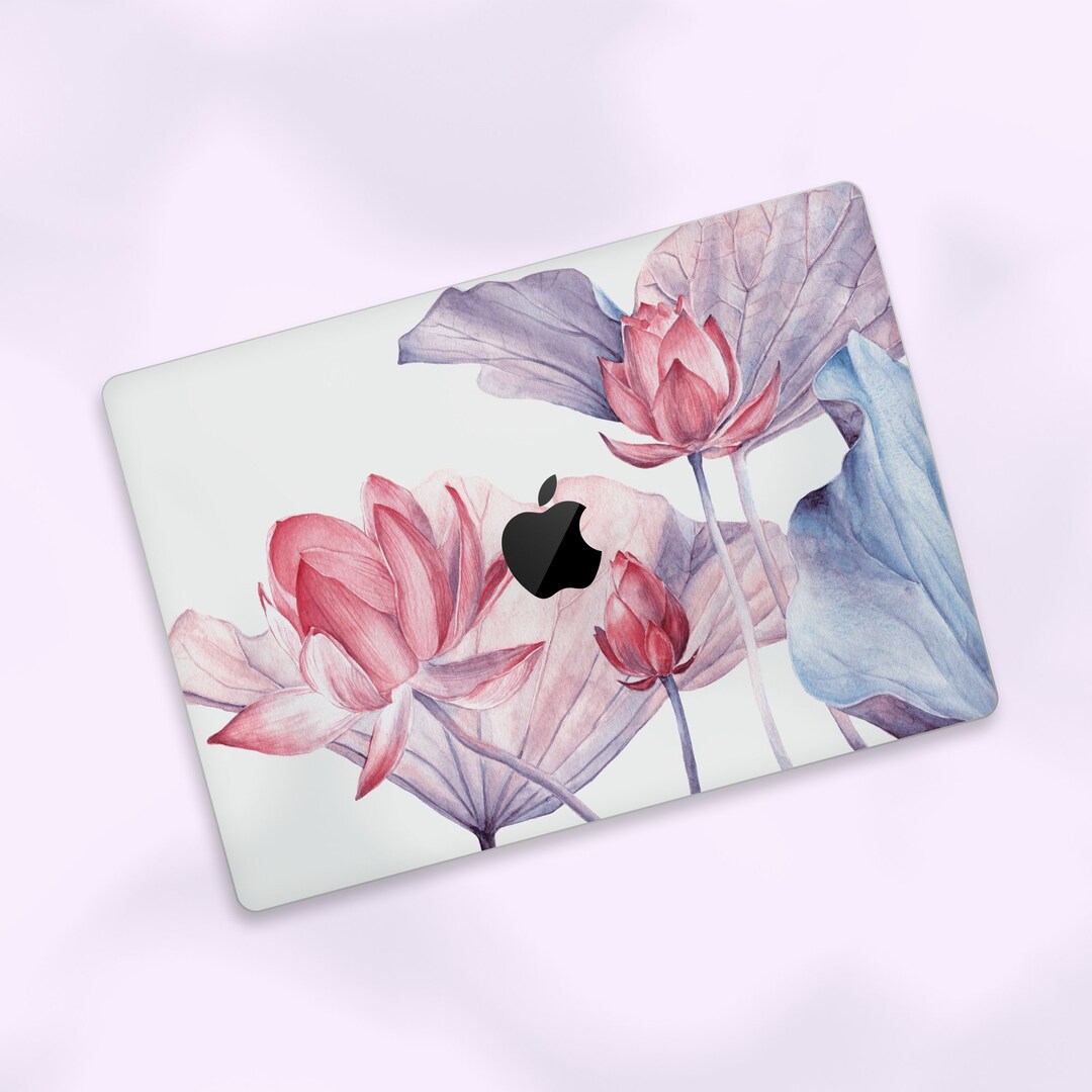 MacBook Air Skin Floral Stickers Laptop MacBook Pro 15 Skin Decal Air ...