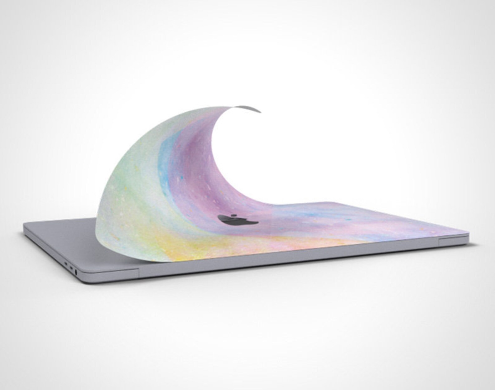 Spring Apple Macbook Air Sticker Skin Top Cover Front Decal - Etsy