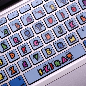 Shake Keyboard Stickers Laptop Keyboard Cover Vinyl MacBook Keyboard ...