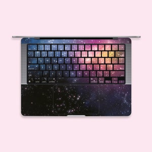 Galaxy Laptop Keyboard Stickers MacBook Air 13 Skin Laptop Keyboard ...