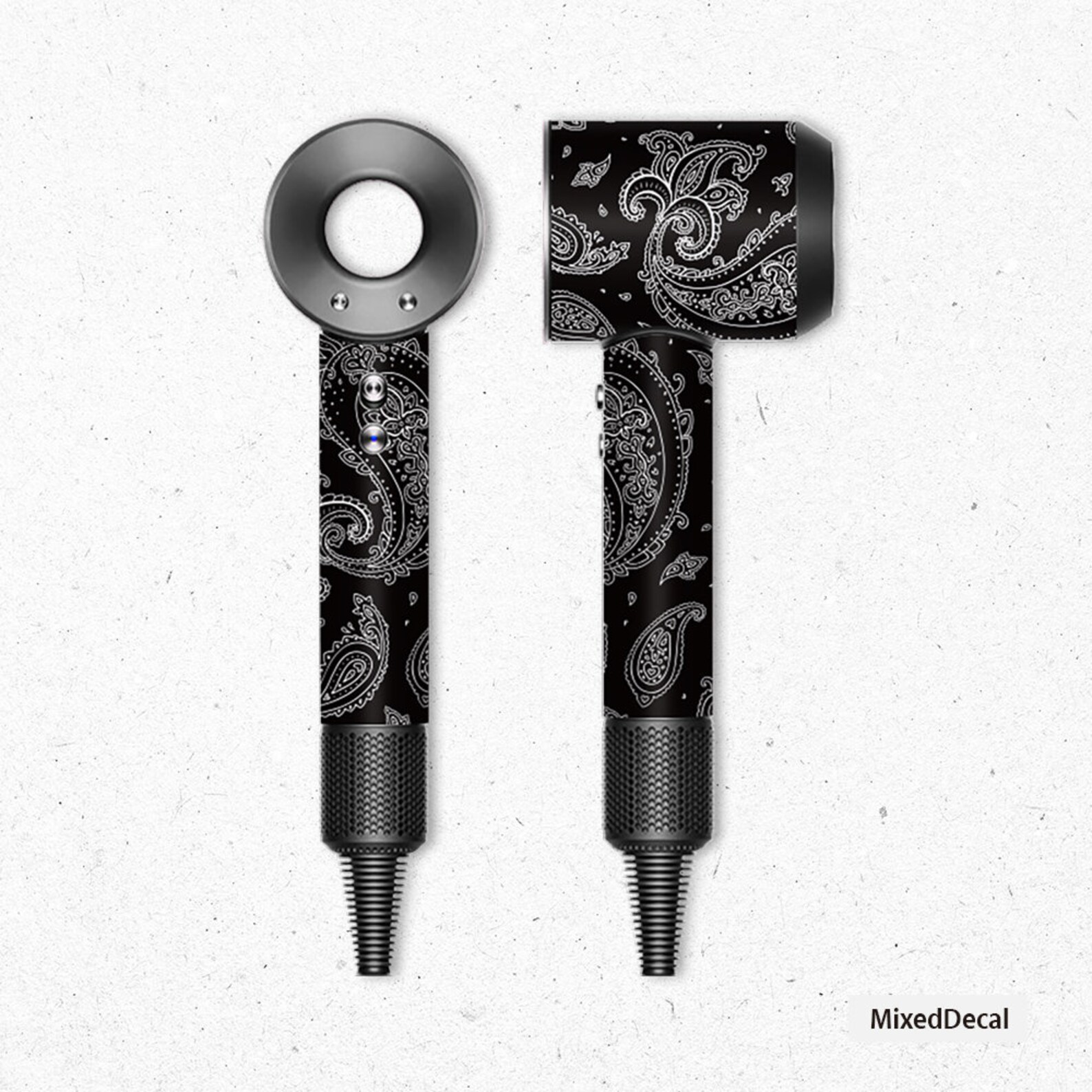 Black Dyson Hair Dryer Protect Sticker Water-proof Decal - Etsy