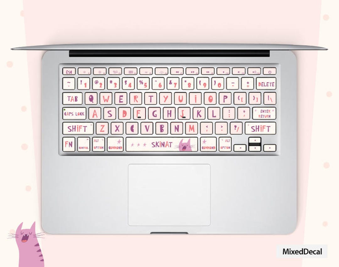 MacBook Decal Key Cover Sticker MacBook Pro Decal Keyboard Sticker ...