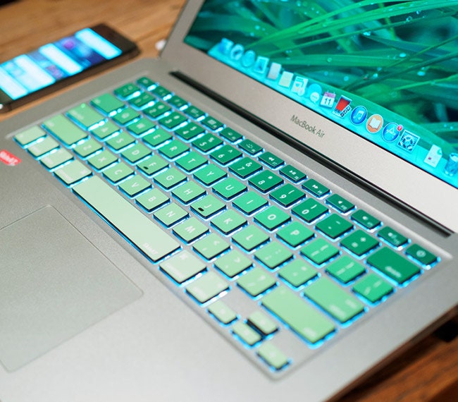 Green Keyboard Stickers Laptop Keyboard Cover MacBook Keyboard Decal ...