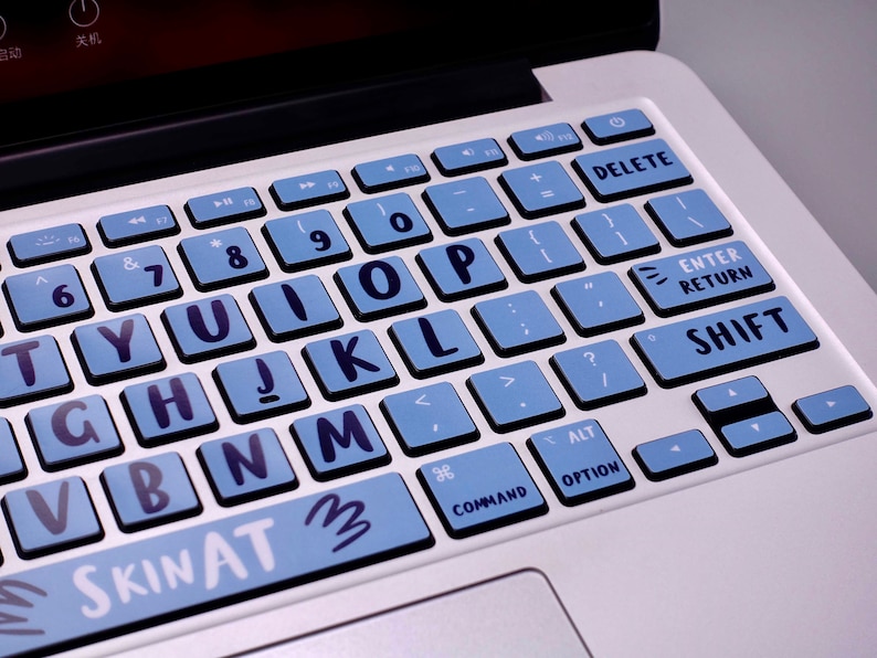 Good Day Stickers Laptop Keyboard Cover Vinyl MacBook Keyboard Decal ...