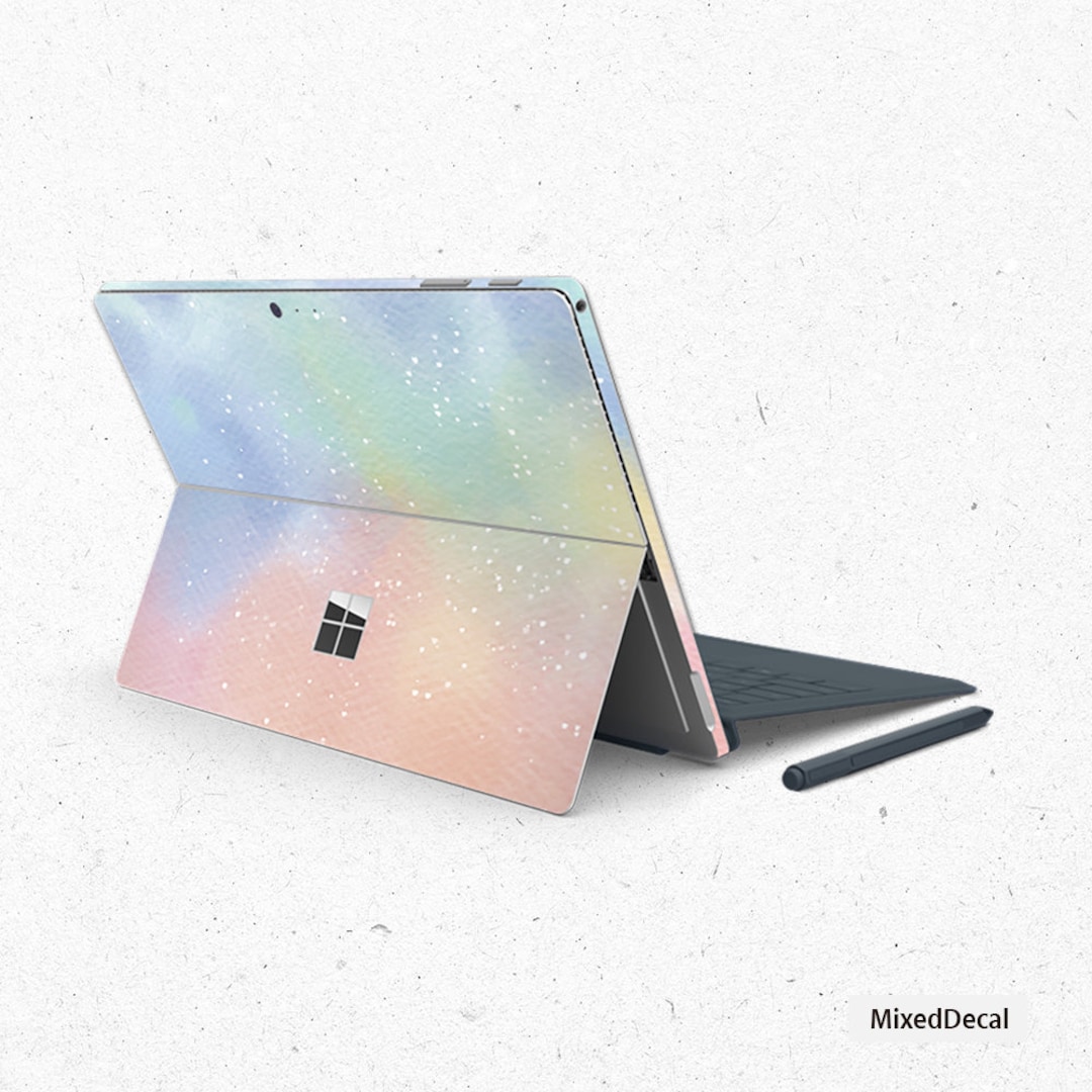 Surface Pro 7 Skin Surface Pro 6 Sticker Back Decal Microsoft Surface ...