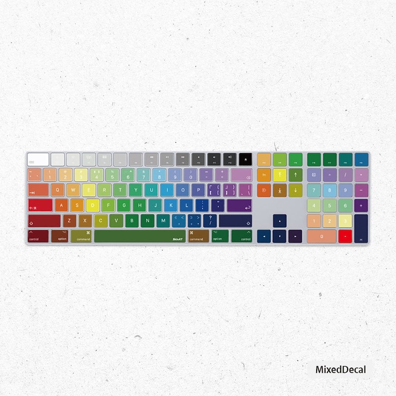 Magic Keyboard With Numeric Keypad Vinyl Stickers-wireless - Etsy