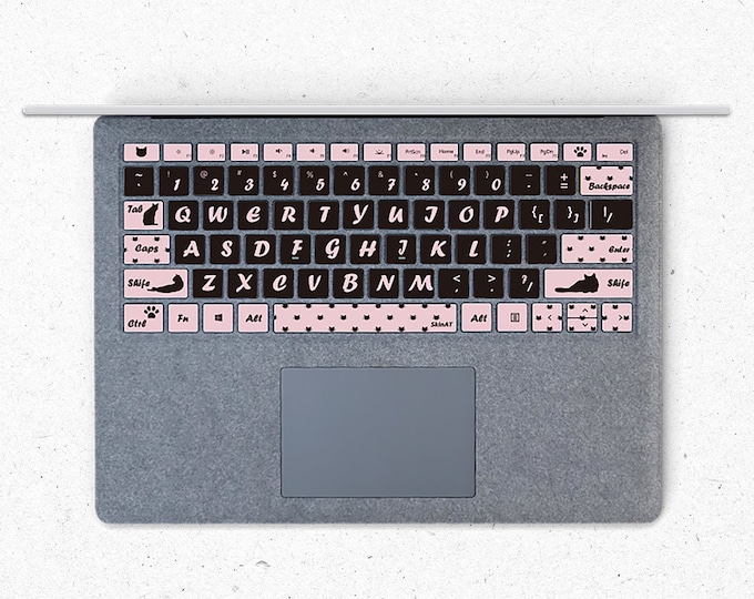 Surface Pro 7 Skin Surfacebook 2 Keyboard Stickers Individual - Etsy