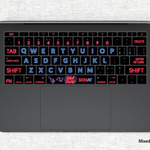 Macbook Pro Decal Keyboard Sticker Retina Skin Laptop Macbook - Etsy