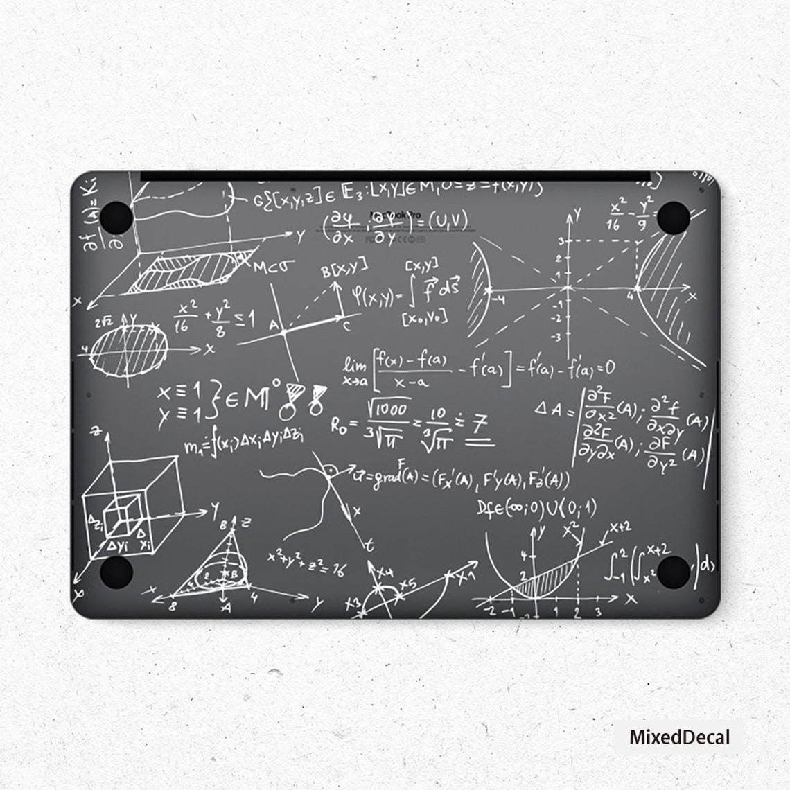 Math Laptop Skin Macbook Air 13 Kits Skin Transparent Macbook | Etsy