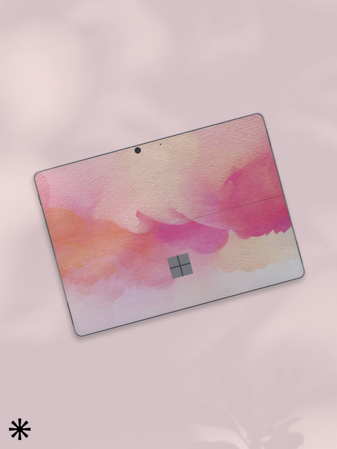 New Microsoft Surface Go Pink Cloud Cover Surface Decal Protection Skin ...