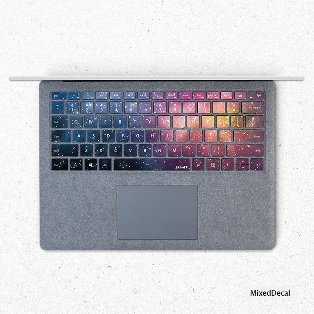 Universe Surface Pro Keyboard Keys Skin Surface Book Individual Keys ...