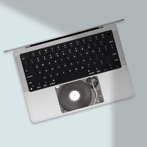 Vinyl Record MacBook Trackpad Decal | Music Studio MacBook Trackpad ...