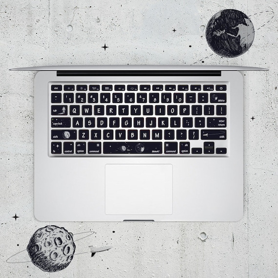 Outer Space Keyboard Stickers Laptop Keyboard Cover Vinyl | Etsy