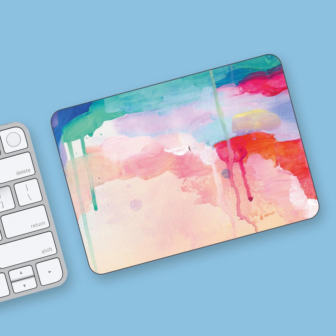 Watercolor Splash Apple Magic Trackpad Skin | Dreamy Aesthetic Magic ...