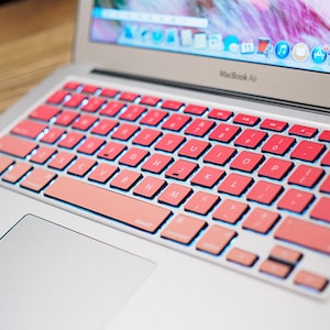 MacBook Keyboard Sticker MacBook Air Decal Apple Wireless Keyboard ...